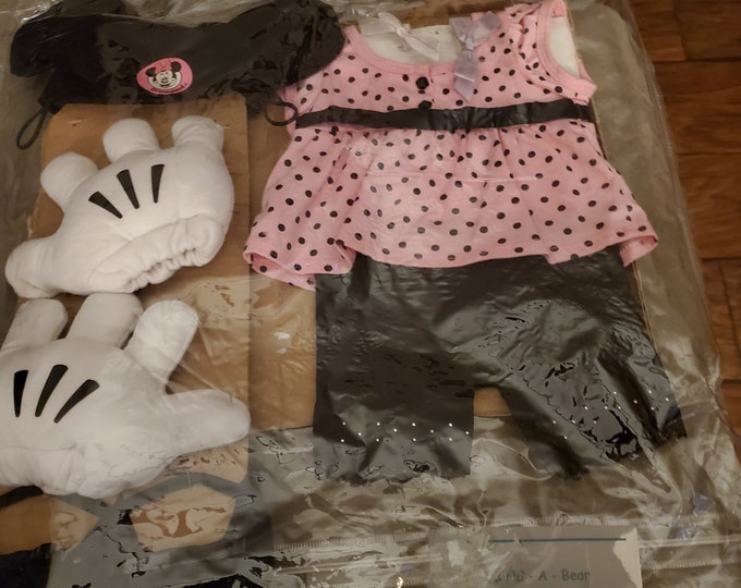 Minnie Mouse Build a Bear Outfit Unused - Etsy