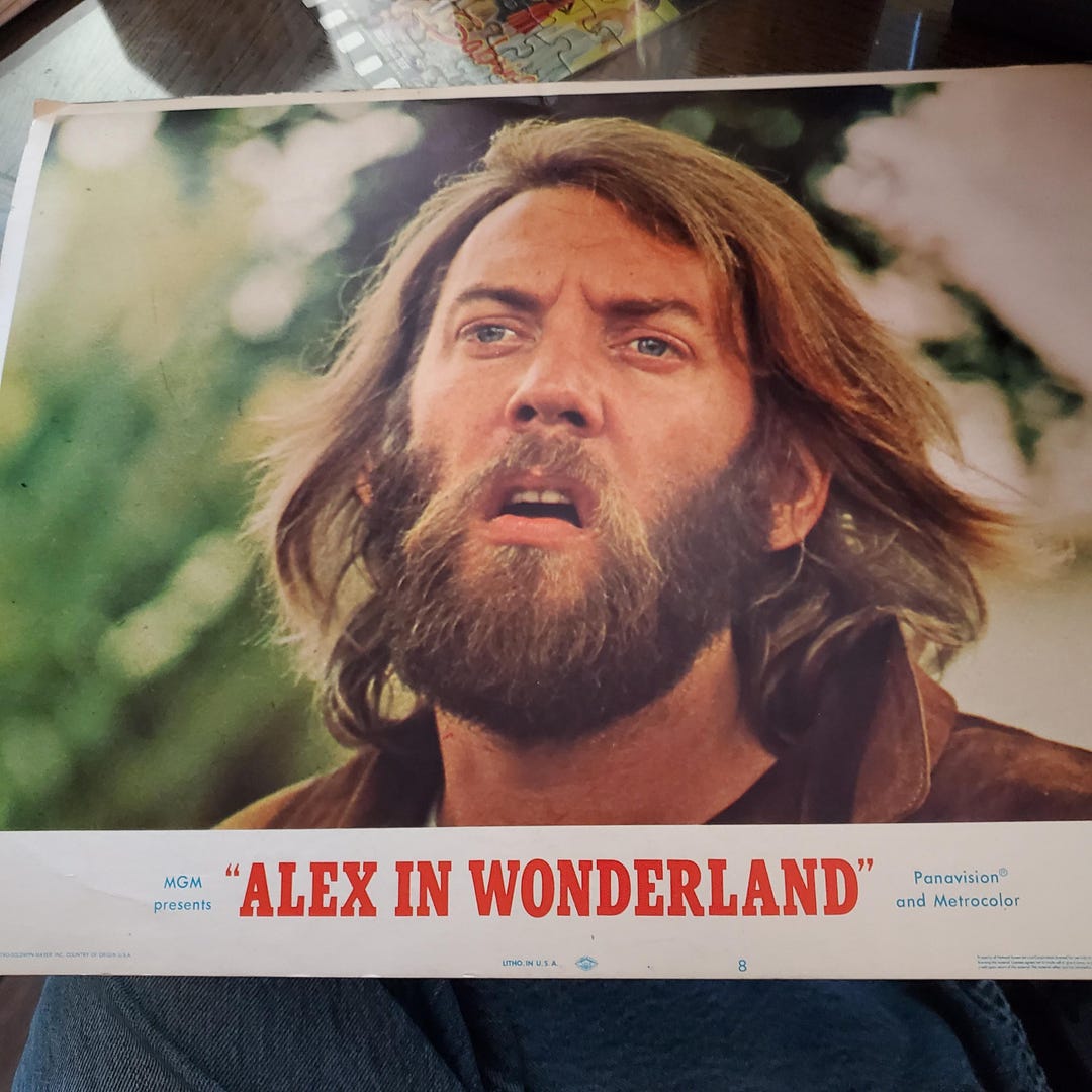 Alex in Wonderland 11x14 1971 Movie Lobby Card Donald Suttherland - Etsy