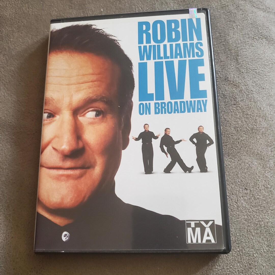 Robin Williams Live on Broadway Comedy Dvd 2002 - Etsy