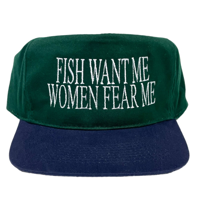 Fish Fear Me Hat - Etsy