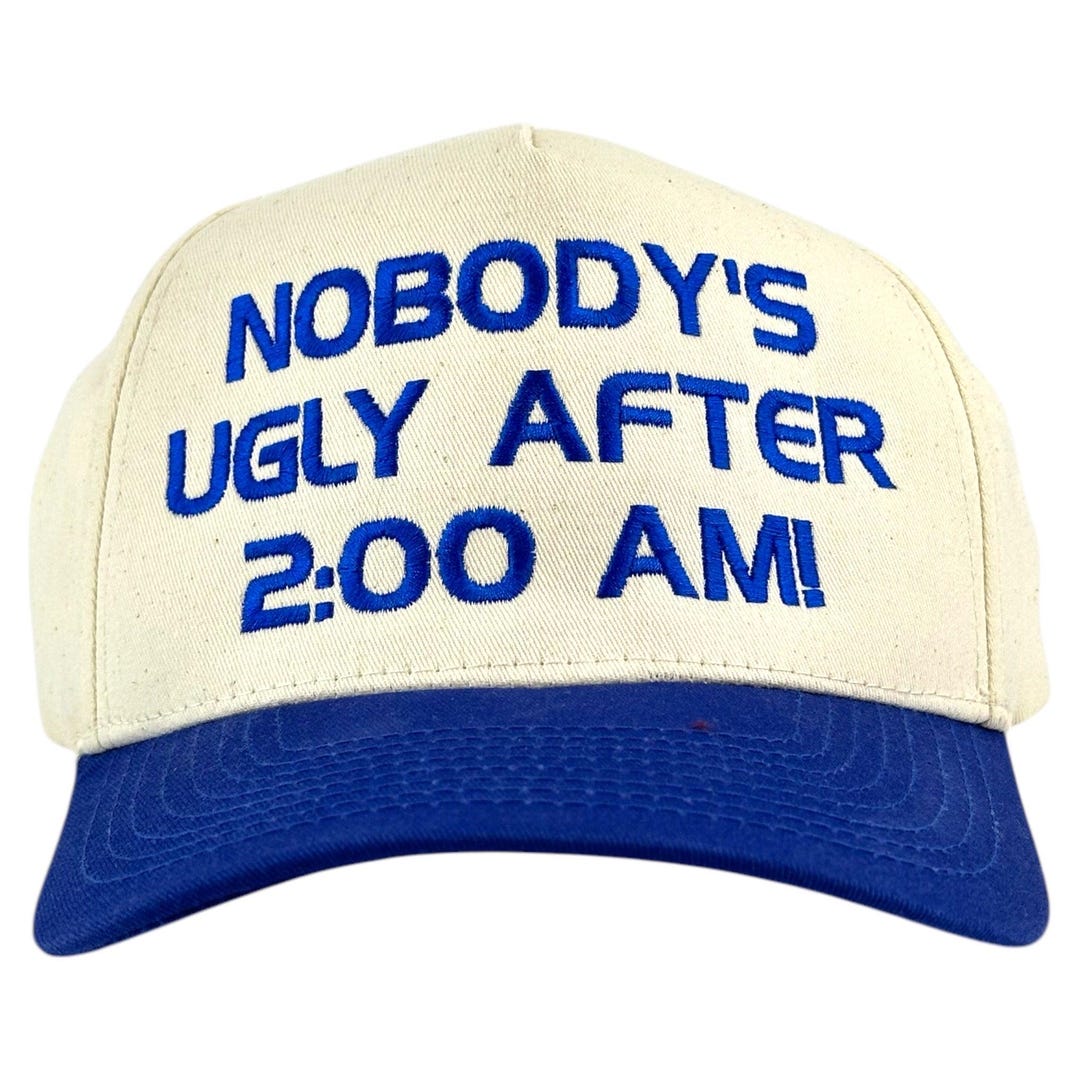 Nobody’s Ugly After Funny Party Gift Cap Hat - Etsy