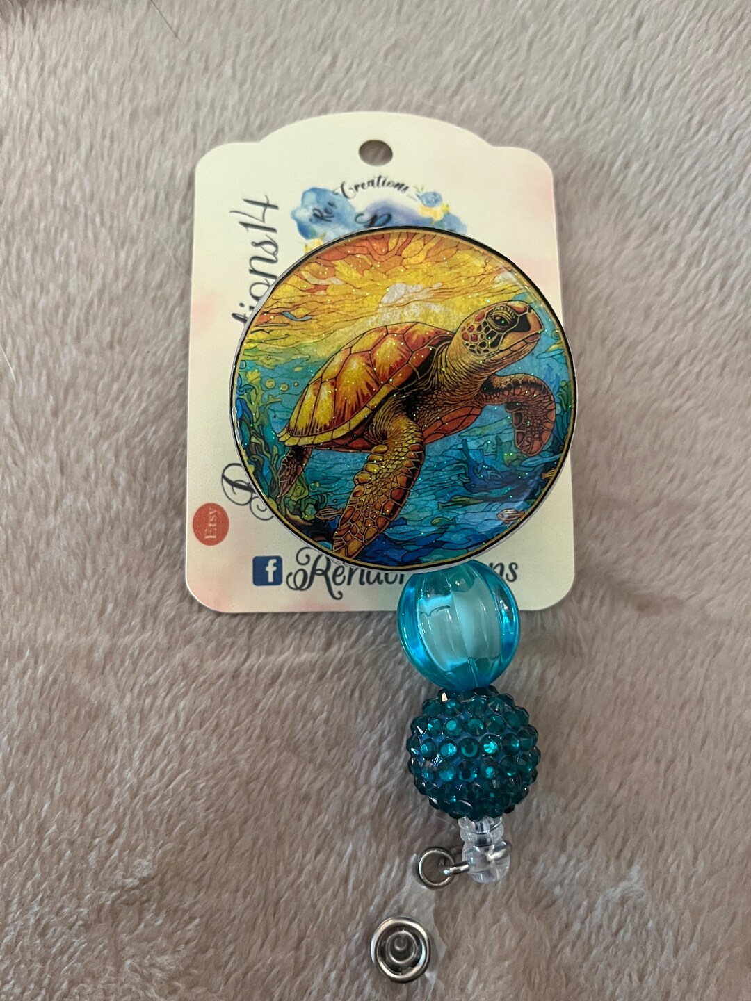 Sea Turtle, Badge Reels, Nursing, Teachers, Alligator Clip, Swivel ...