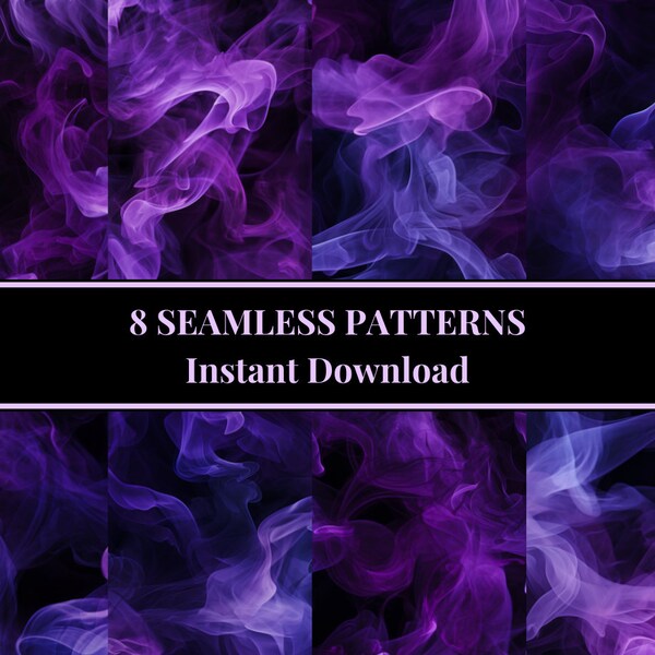 Purple and Black Art - Etsy