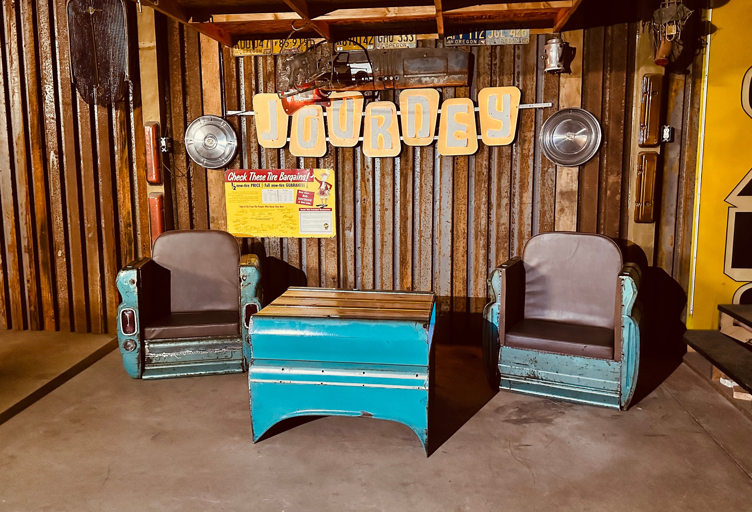 Man Cave/ Shop Table & Chairs Set - Etsy