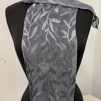 Metallic Silk Devore Fabrics in Two Color Combinations, Luxury Italian ...