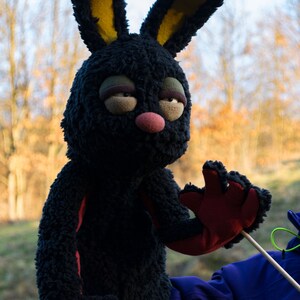 Handmade Ventriloquist Dummy Furry Rabbit Monster Professional - Etsy