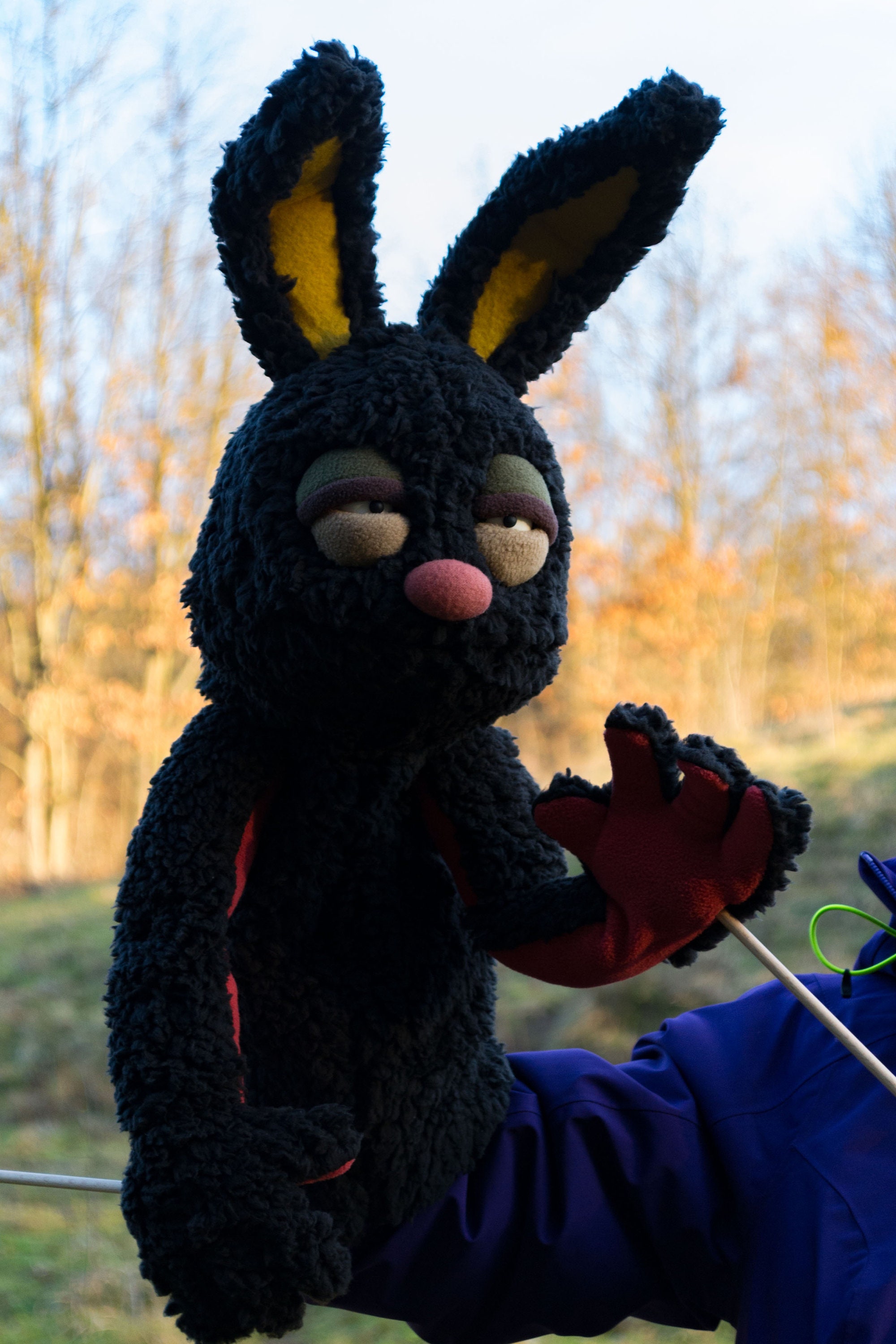 Handmade Ventriloquist Dummy Furry Rabbit Monster Professional - Etsy