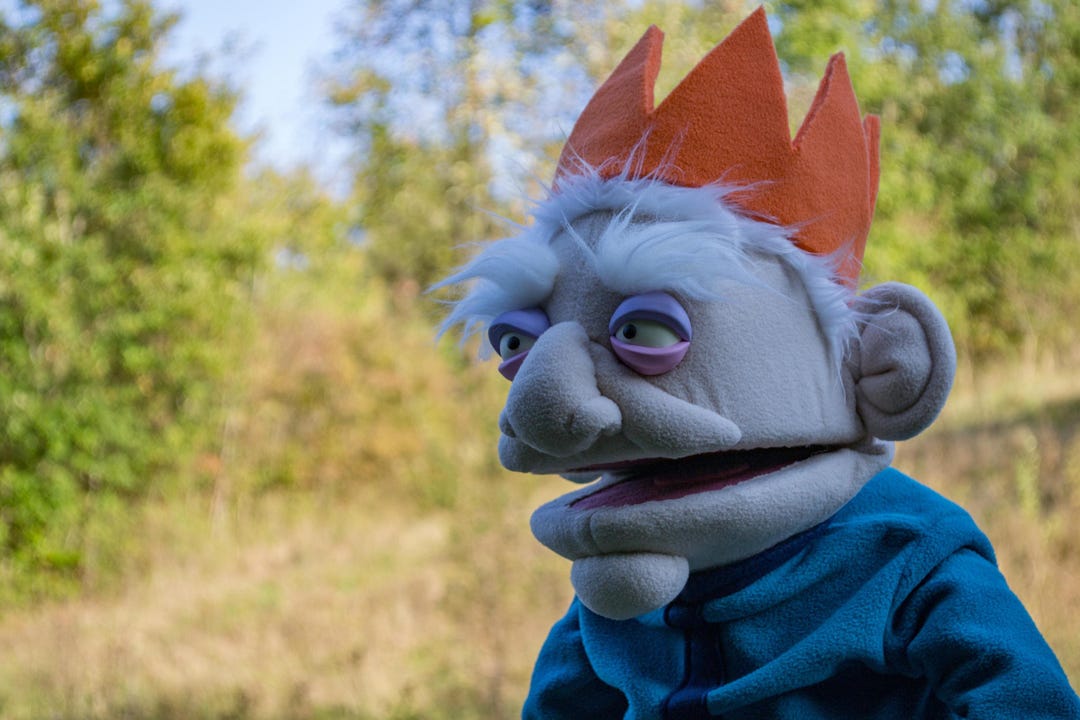 King Full Body Professional Hand Puppet, Ventriloquist Dummies OOAK - Etsy