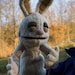 Handmade Ventriloquist Dummy Furry Rabbit Monster Professional Hand ...