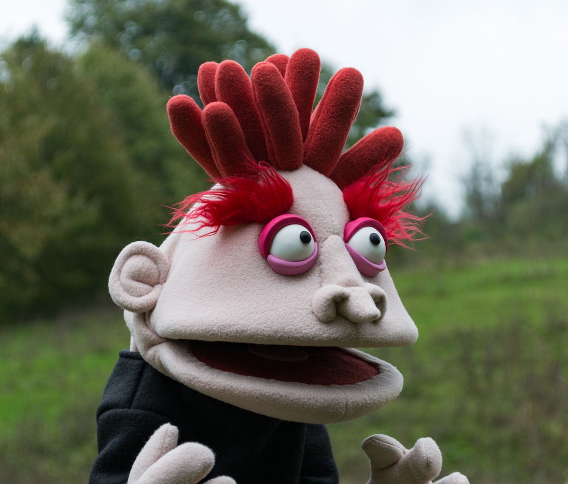 Unique Handmade Professional Hand Puppet | Etsy