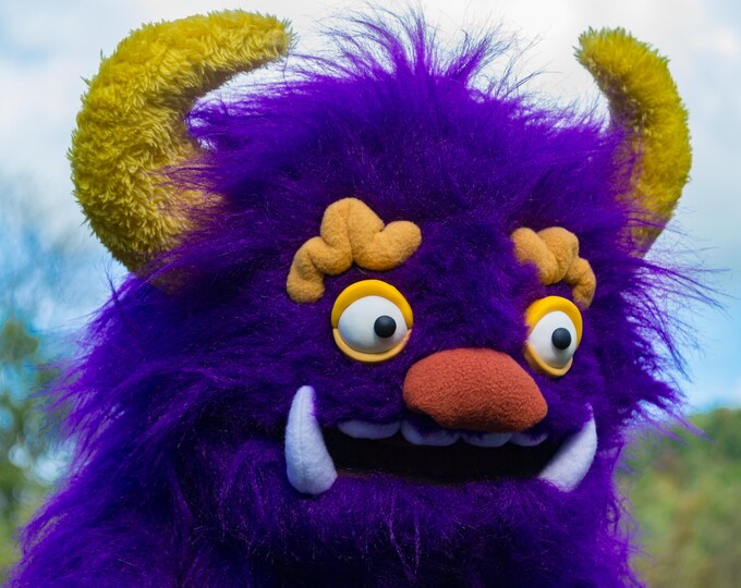 Professional Full Body Hand Puppet With Magnetic Eyes- Express Shipping ...