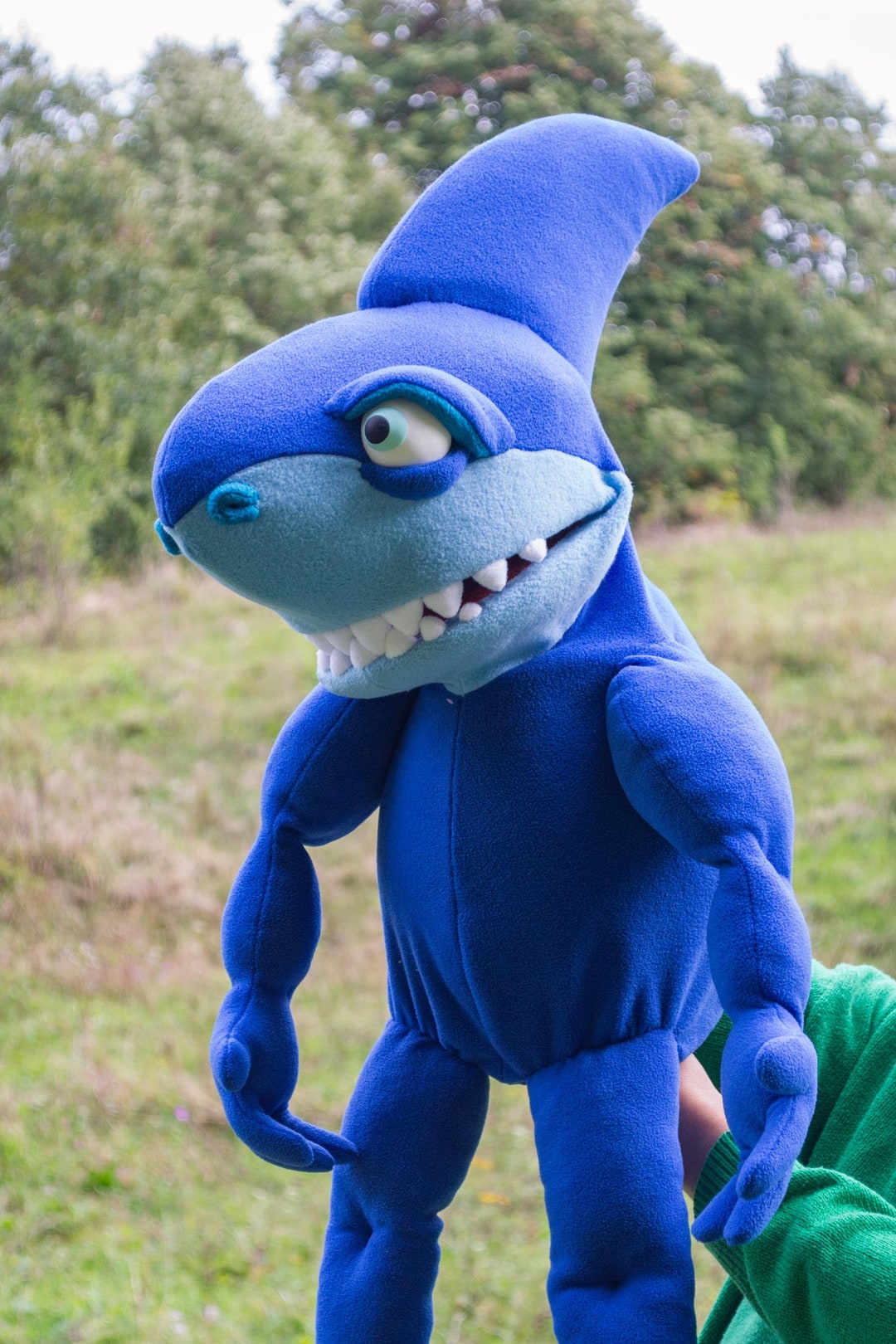 Shark Full Body Professional Hand Puppet, Unique Puppet - Etsy