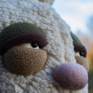 Handmade Ventriloquist Dummy Furry Rabbit Monster Professional Hand ...