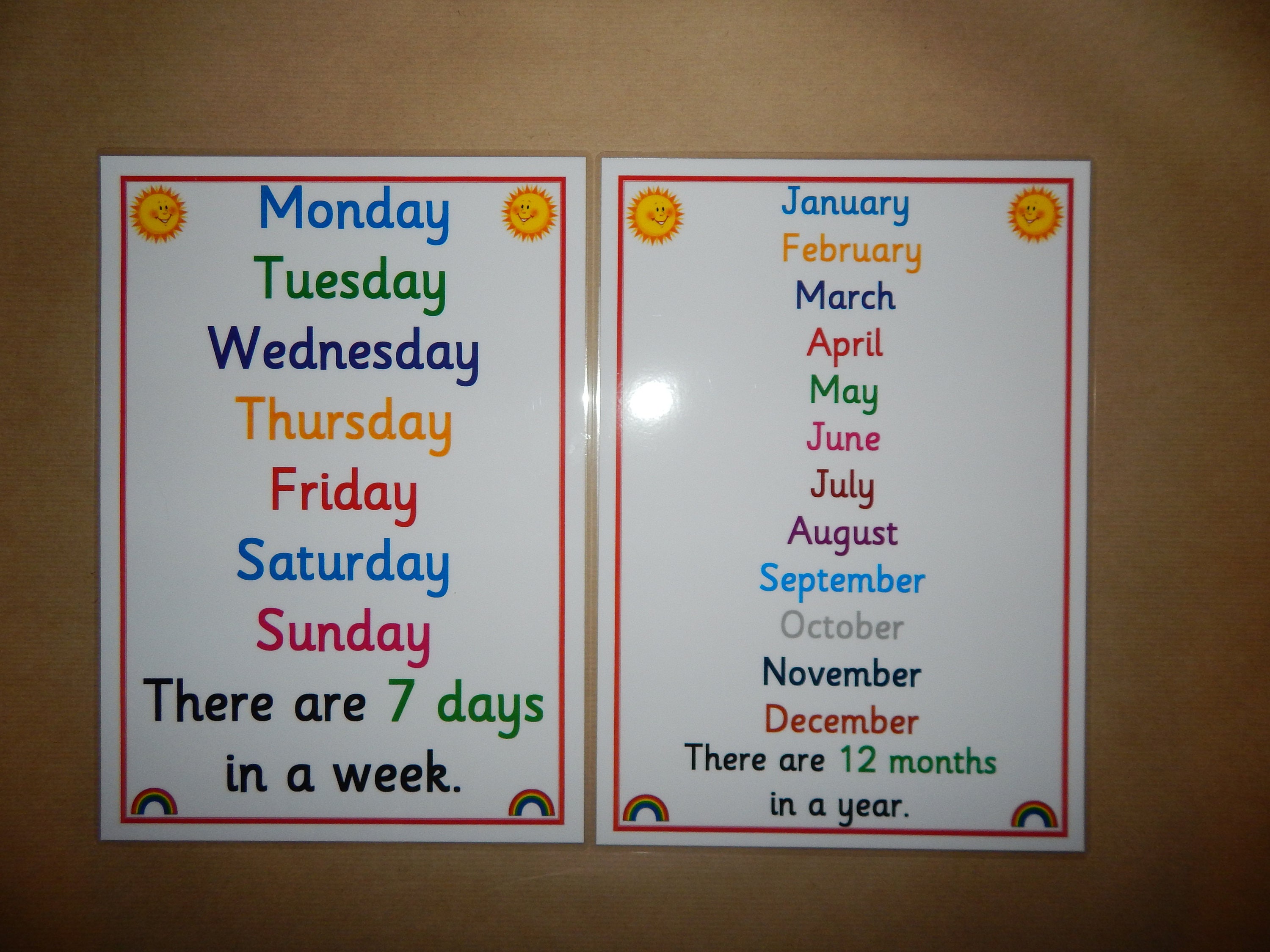 Days of the Week, Months of the Year, Teaching Resource, Learning ...