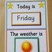 Children's Calendar, Days of the Week, Weather, Interactive Kids ...