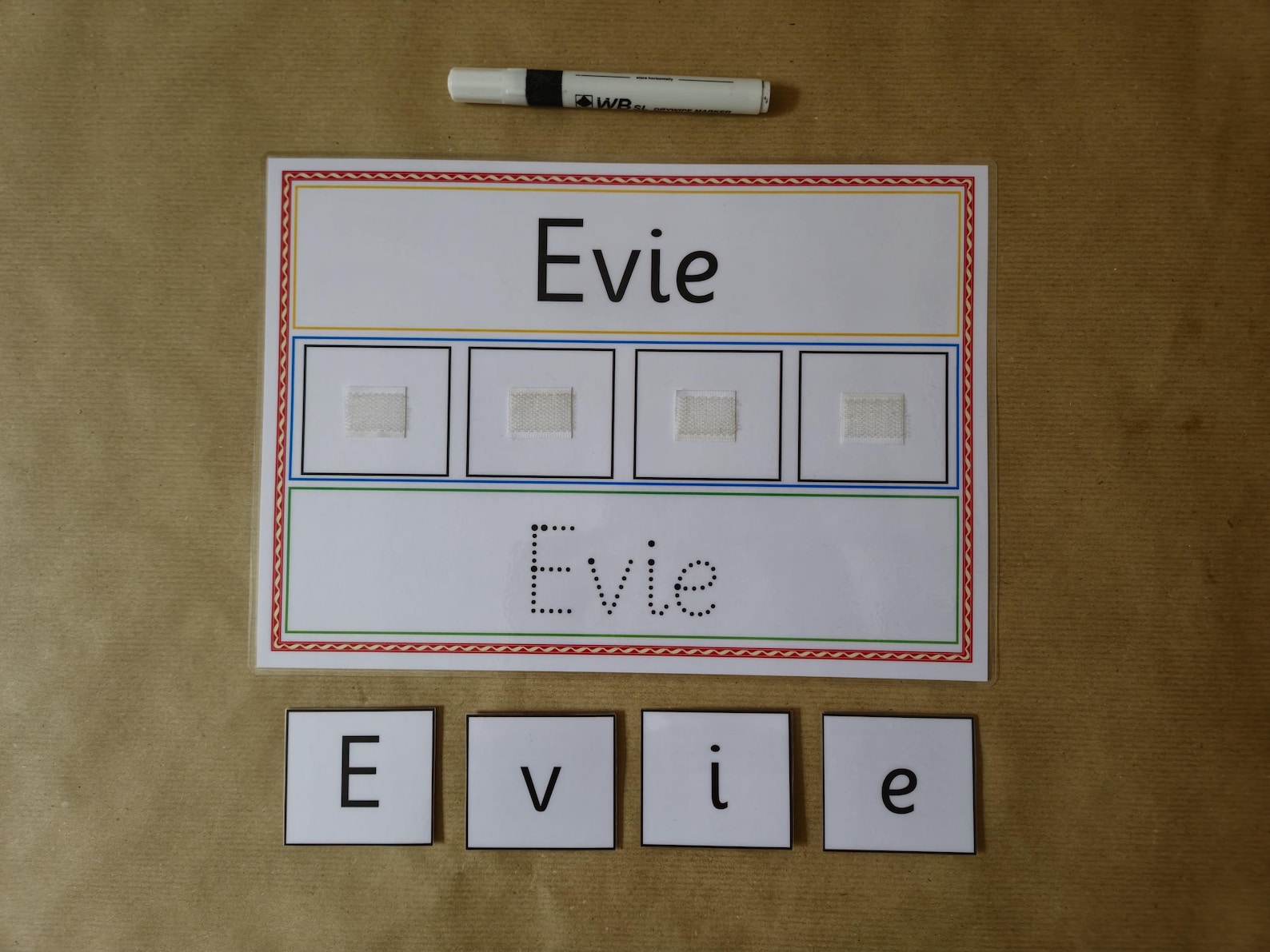 I Can Write and Spell My Name - Personalised Name Card - EYFS, SEN ...