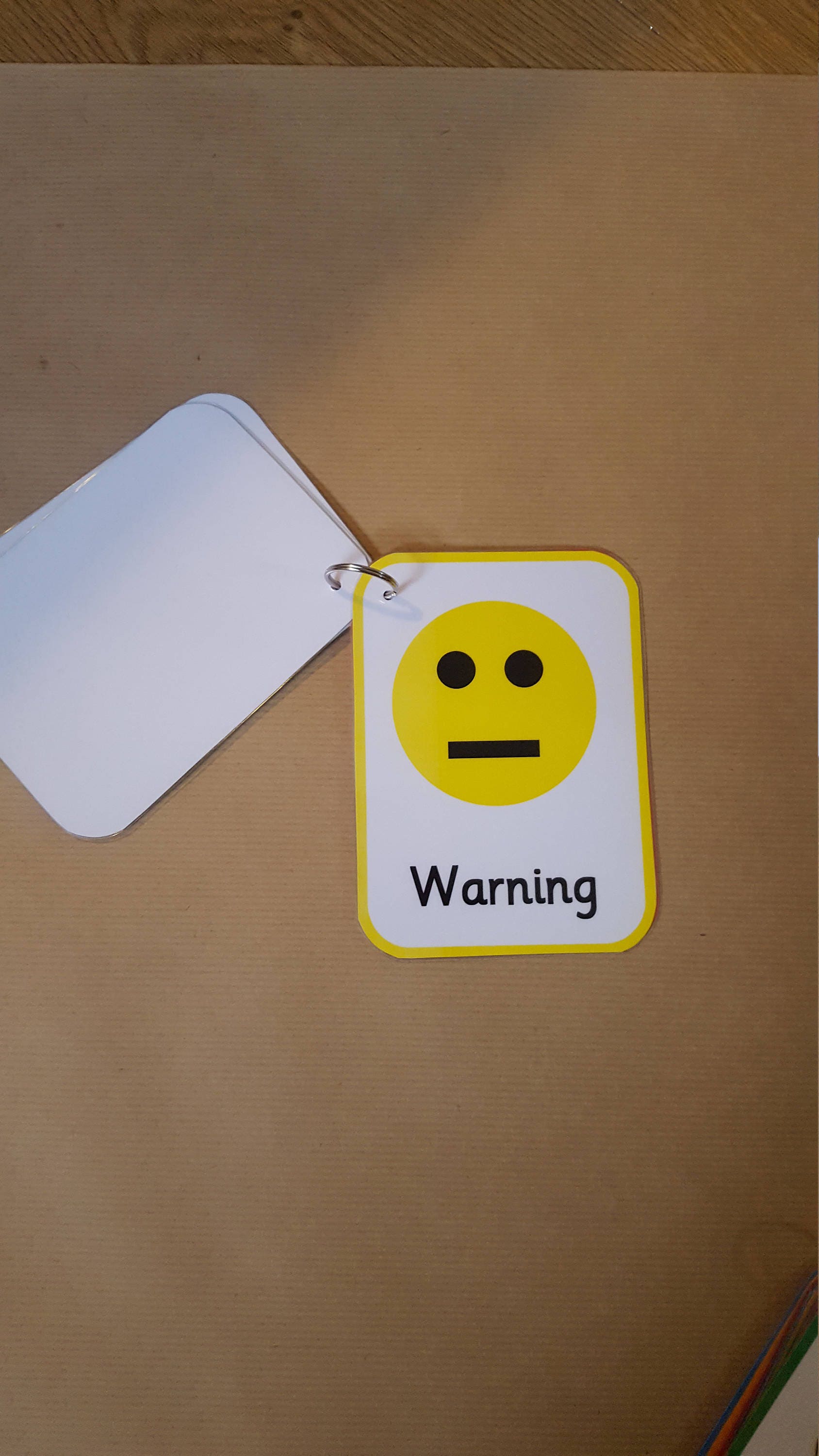 Behaviour Cards, Traffic Light, Warning Cards, Non Verbal, ASD, Autism ...