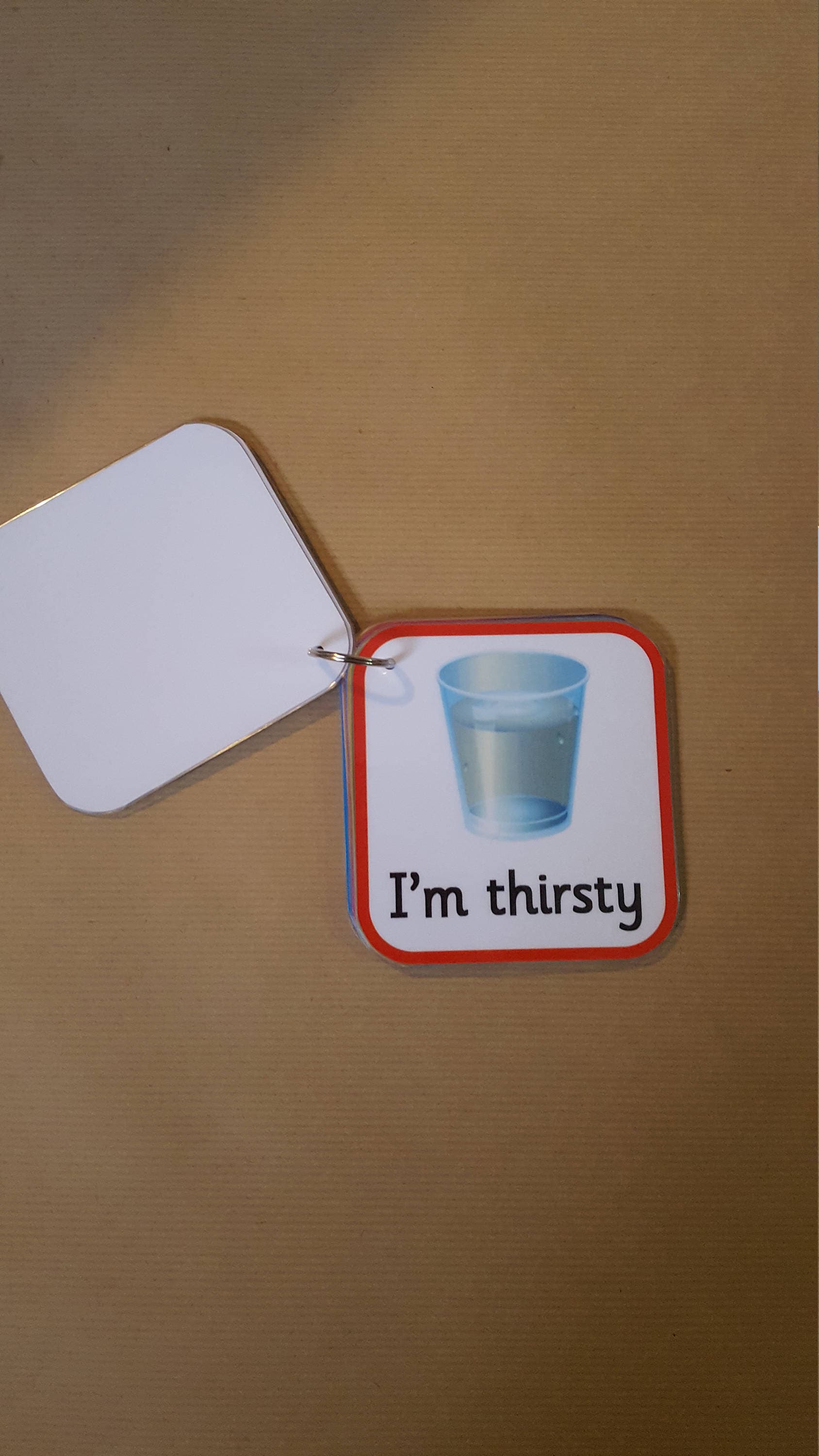 Communication Cards Keyring Non Verbal ASD Autism ADHD - Etsy