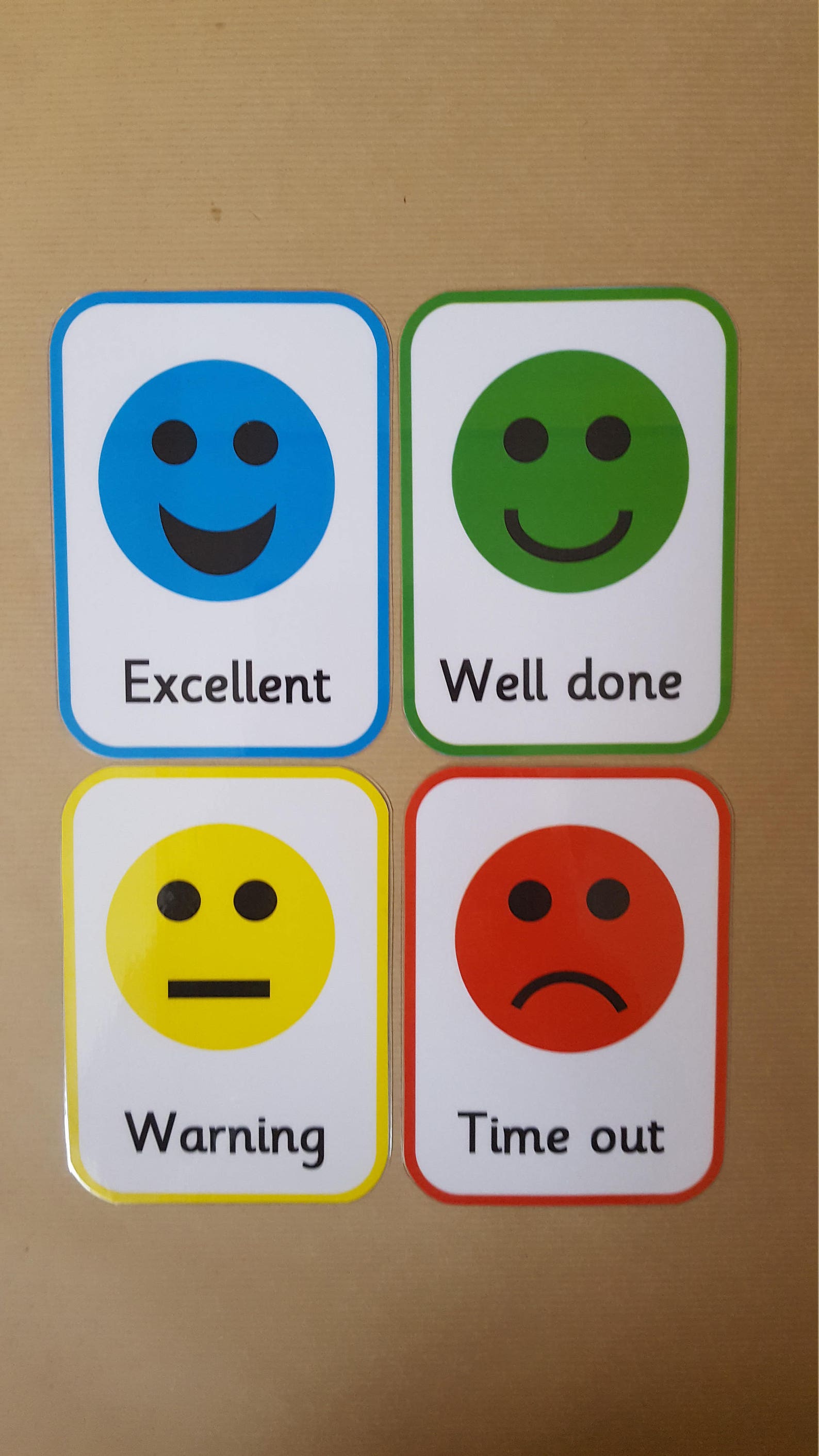 Behaviour Cards, Traffic Light, Warning Cards, Non Verbal, ASD, Autism ...