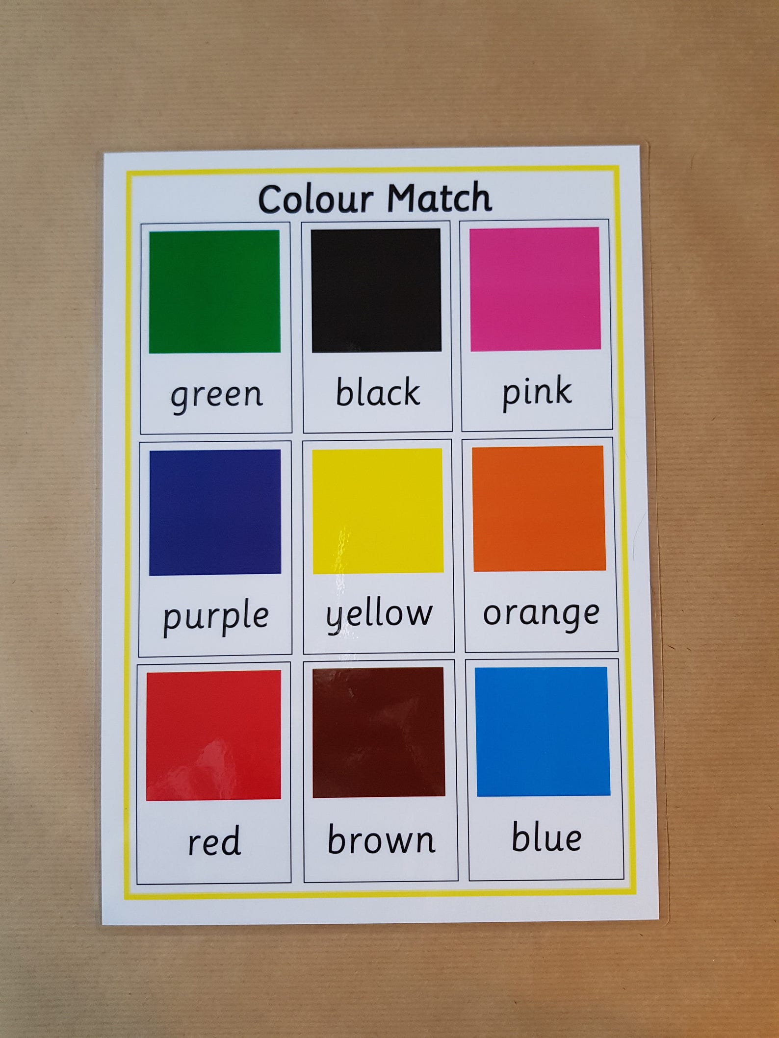 Colours Matching Game, Colour Recognition, EYFS, Early Learning, Pre ...