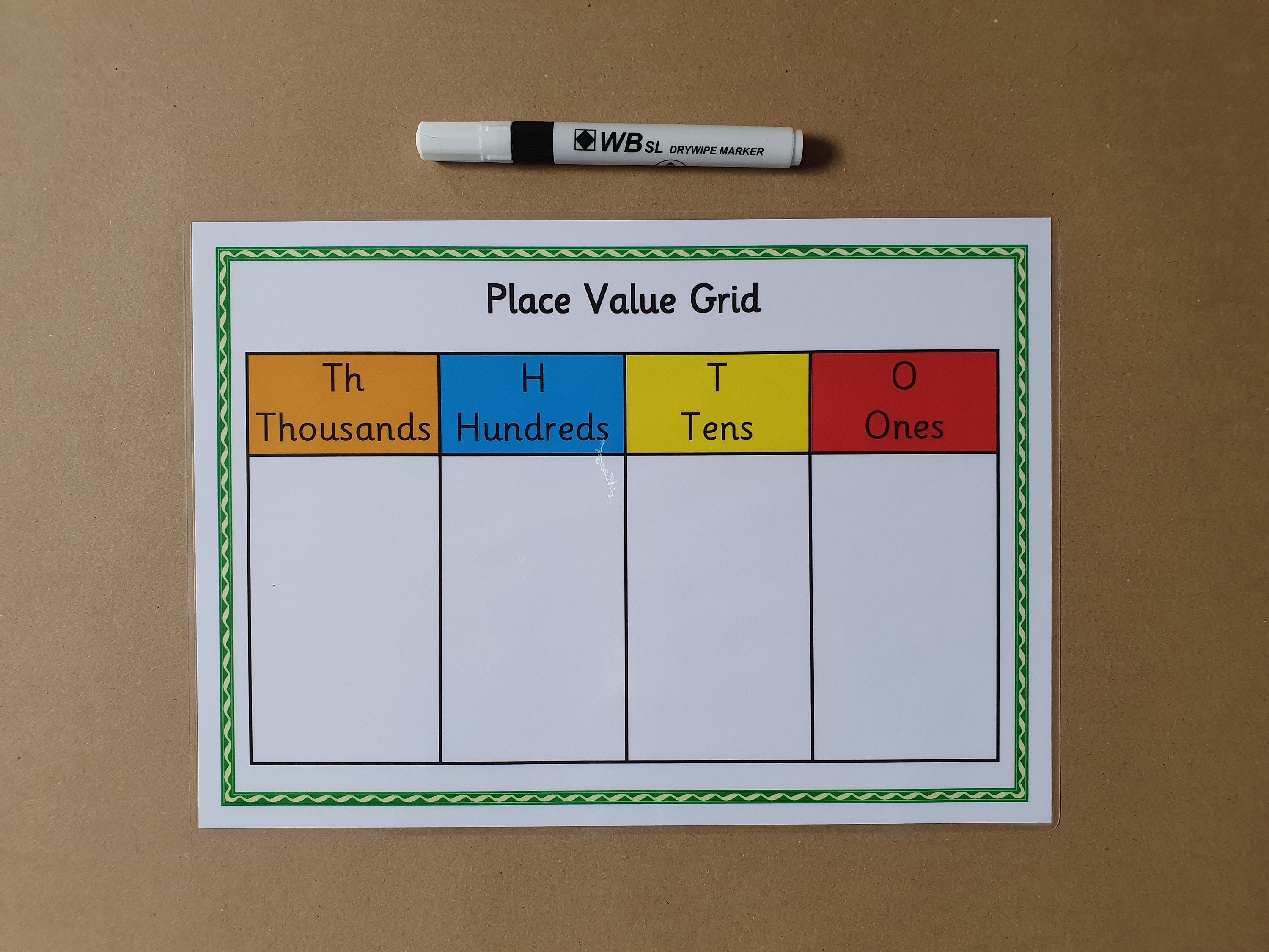 Place Value Grid, Place Value Table, Numeracy, Maths, KS2, Teaching ...