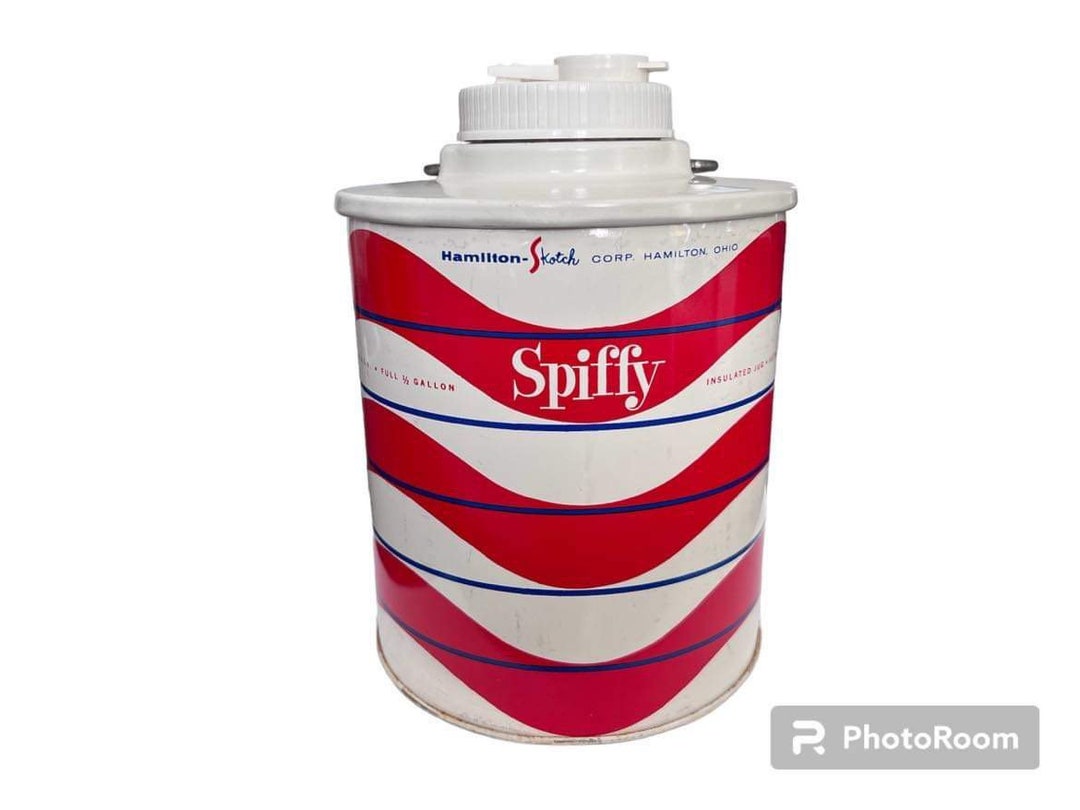 Hamilton Skotch Spiffy Insulated Jug 1/2 Gallon Red and White Wave ...