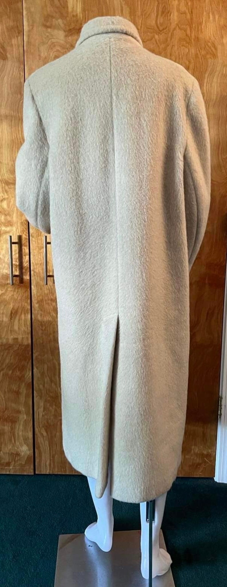 Vintage Lama Coat Womans Made in England 100% Lama Trench - Etsy