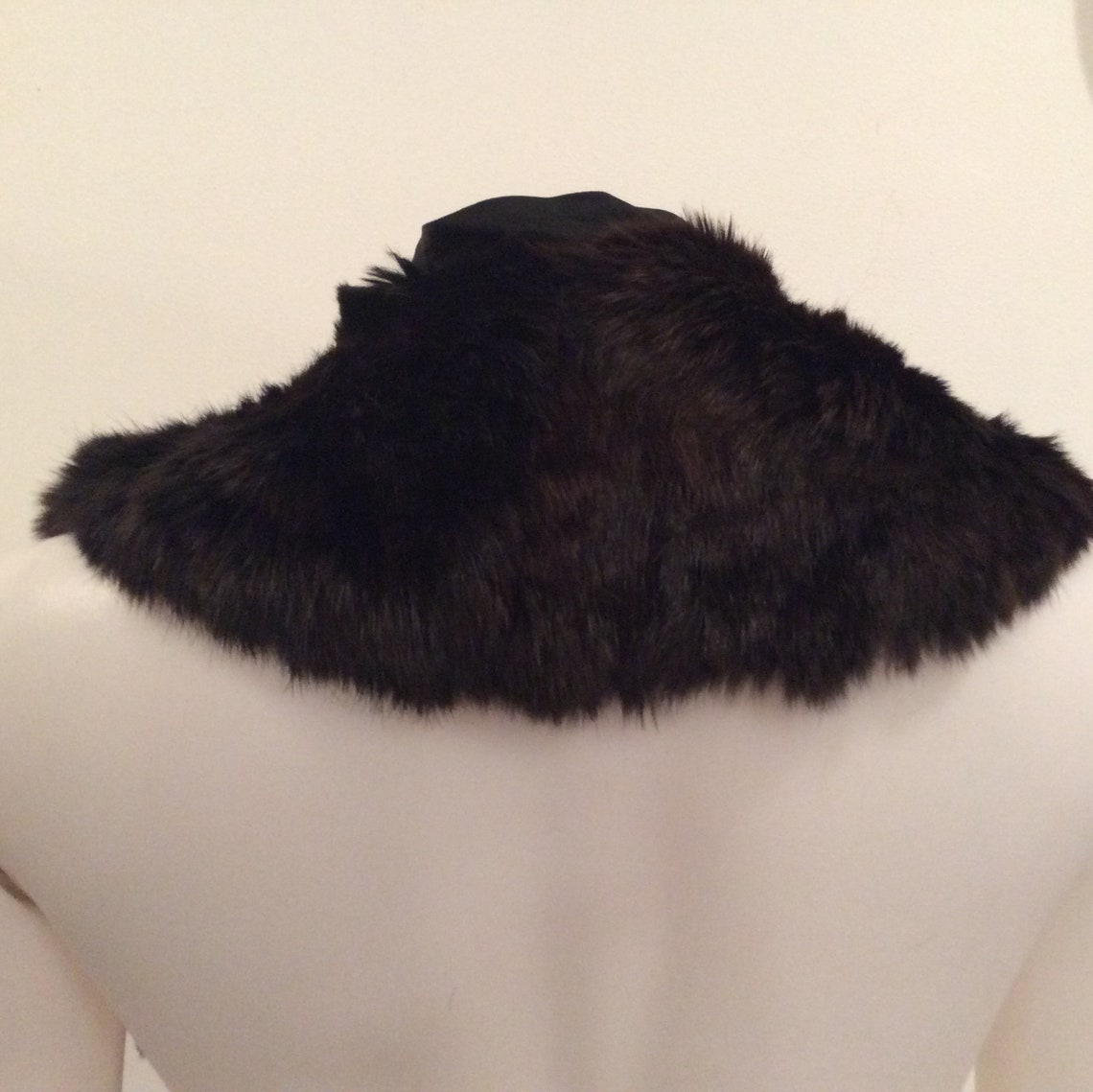 Victorian fur piece vintage black fox scarf 1900s fur piece | Etsy