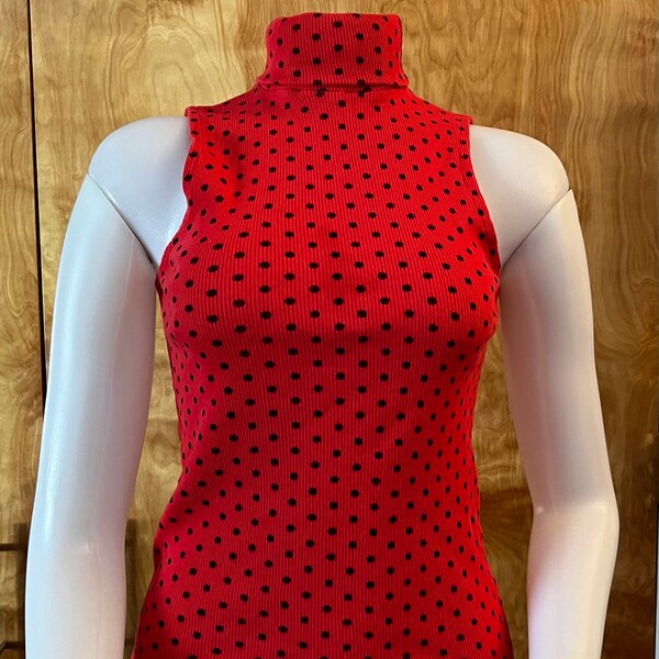Red Polka Dot Shirt - Etsy