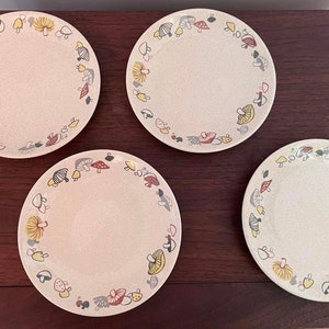 Franciscan Wood Lore Pattern 4 Place Settings 16 Pieces Dinner Plates ...