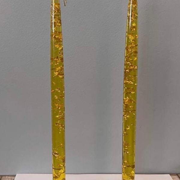 Lucite Taper Candles - Etsy
