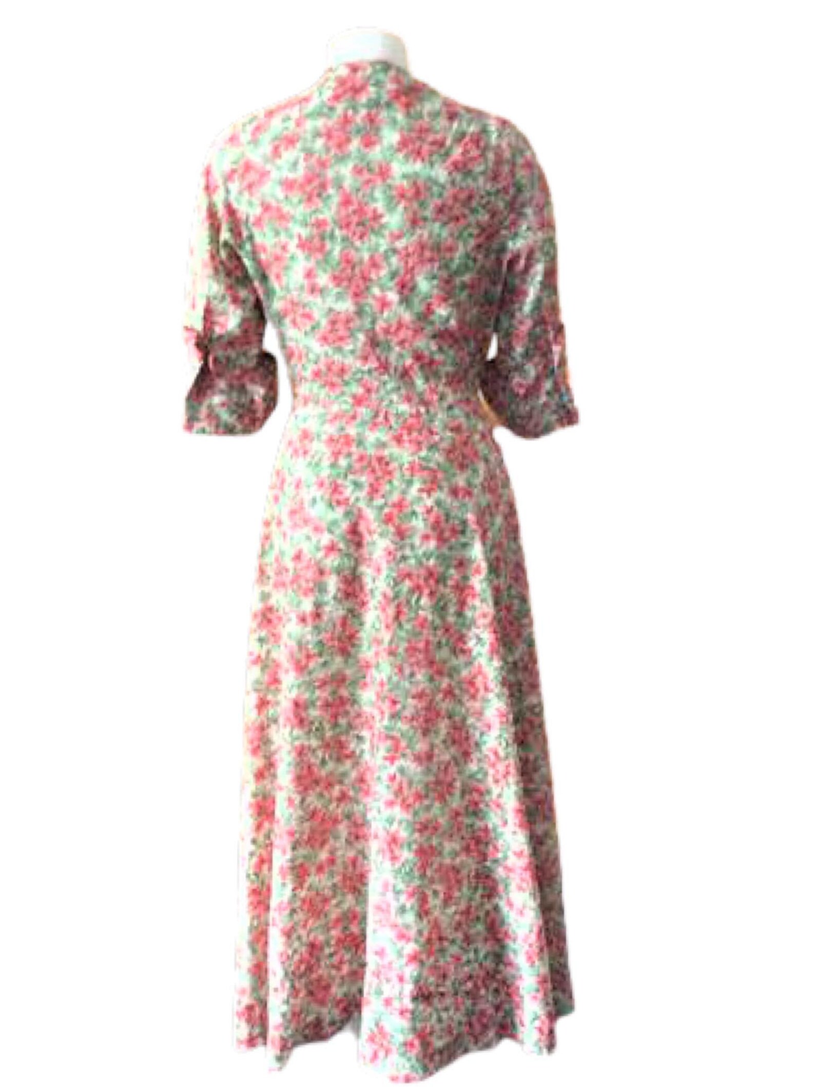 Vintage Hostess Gown Dressing Gown 1940s 1950s Styled by - Etsy