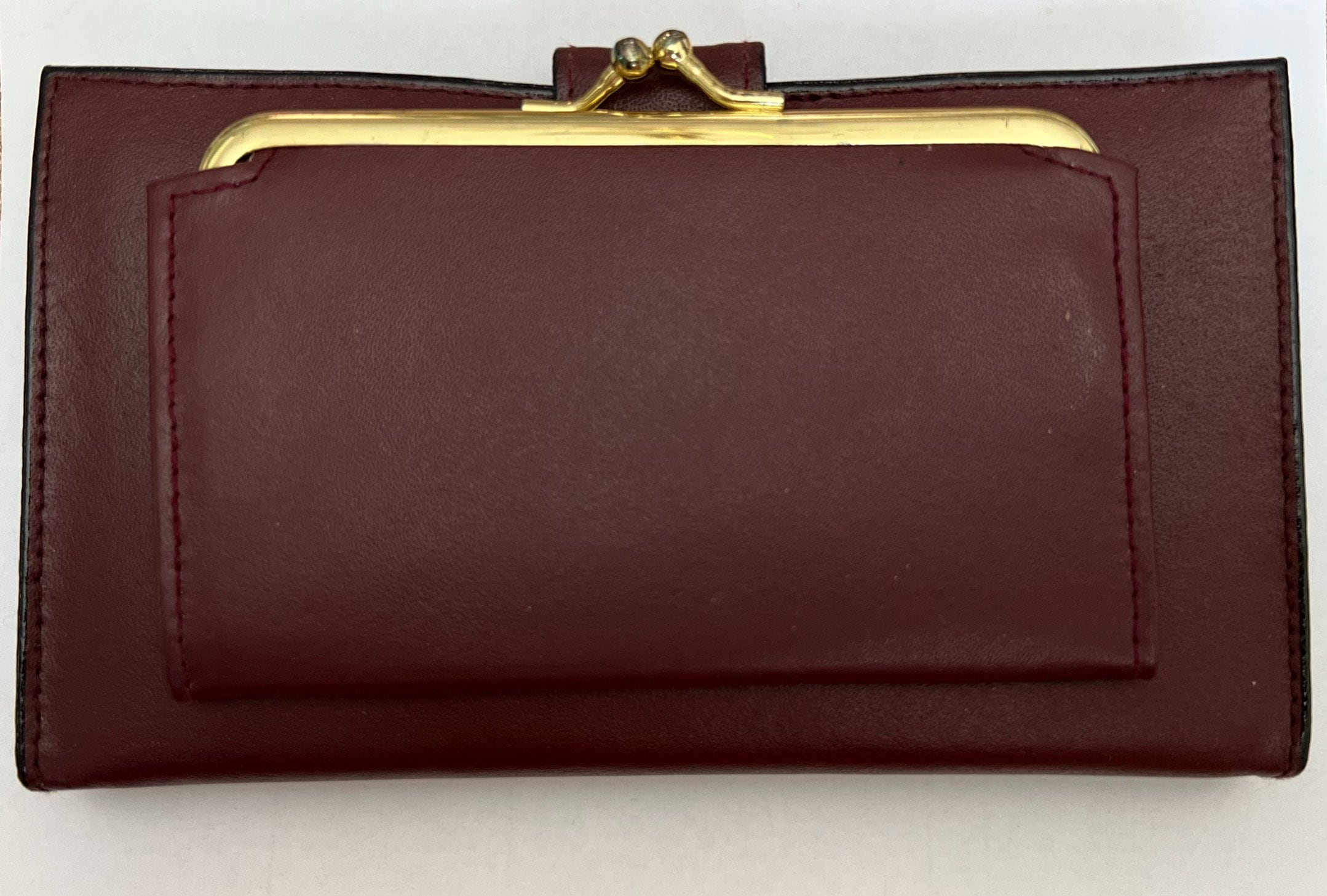 Prince Gardner Clutch Style Wallet New Old Stock Burgundy | Etsy