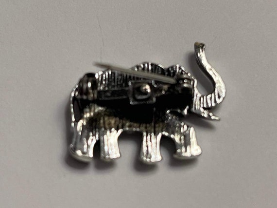 Vintage Republican elephant pin on original store car… - Gem