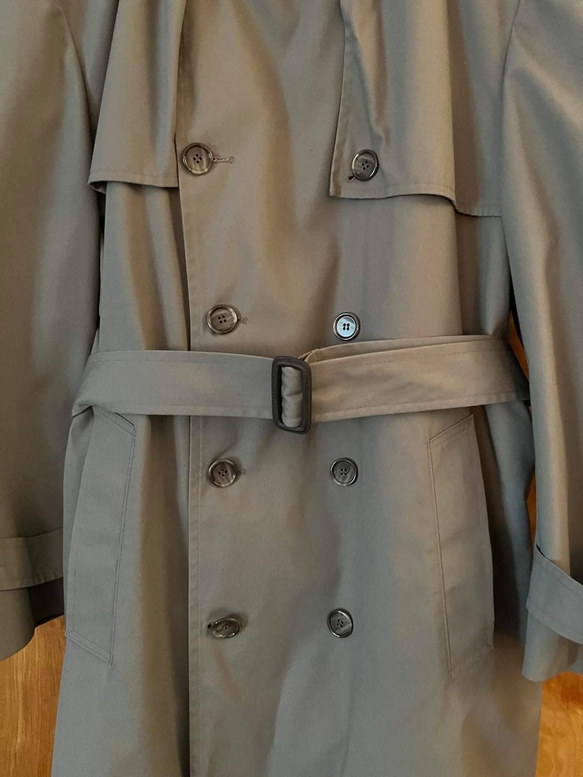 Vintage Mens Trench Coat With Zip Out Lining London Fog by - Etsy