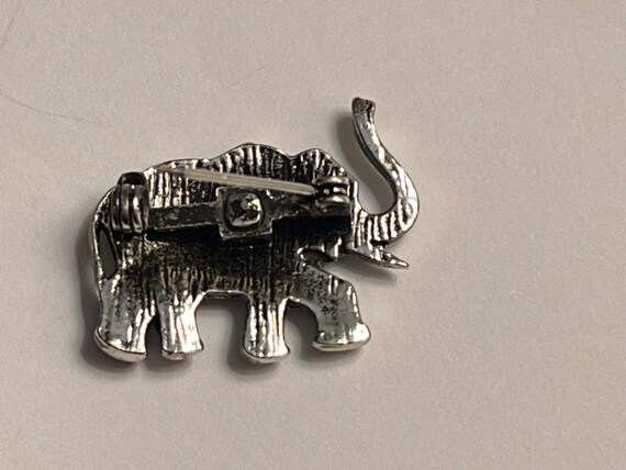 Vintage Republican elephant pin on original store car… - Gem