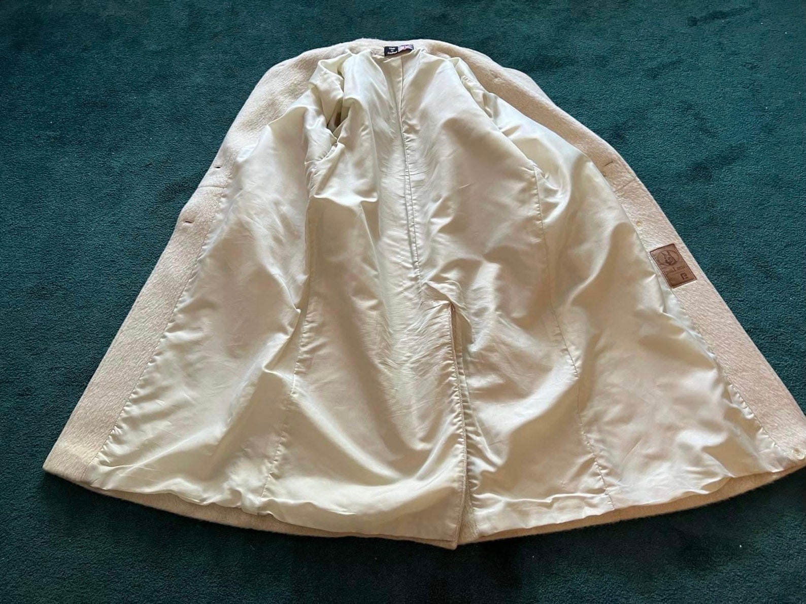 Vintage Lama Coat Womans Made in England 100% Lama Trench - Etsy