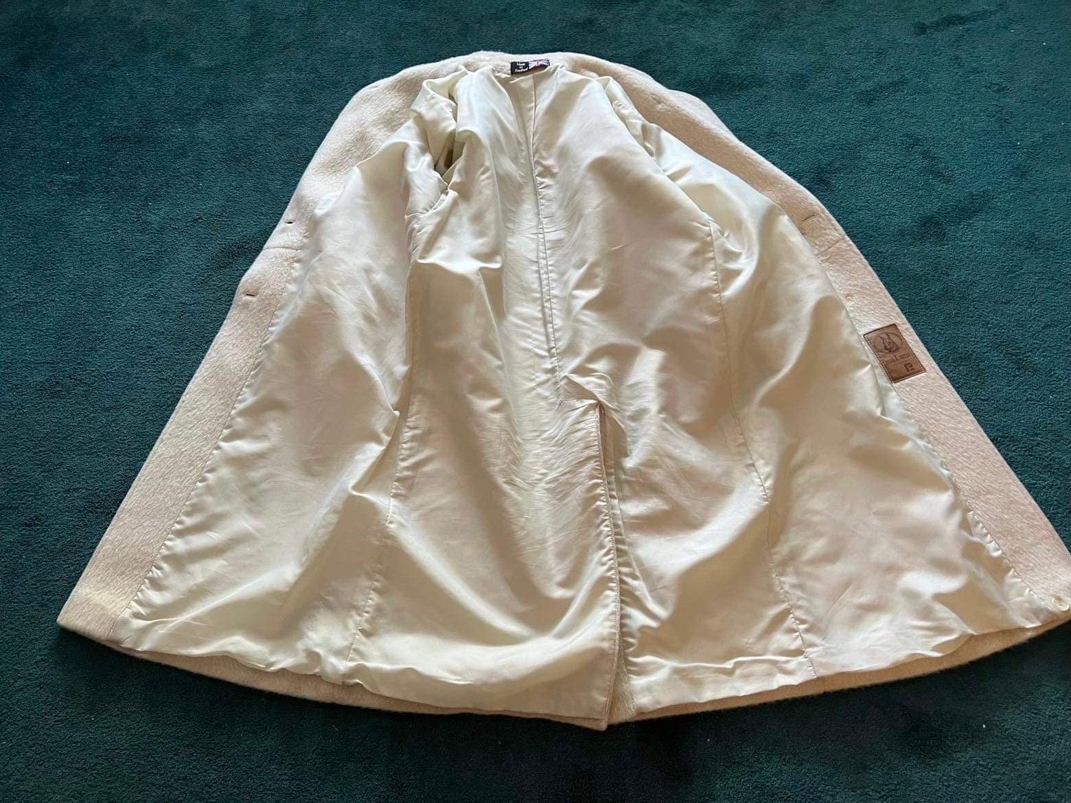 Vintage Lama Coat Womans Made in England 100% Lama Trench - Etsy