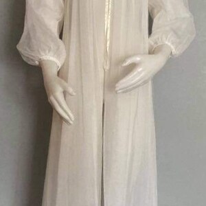 Vintage Gossamer Artemis Peignoir Set 1960s Lingerie Robe and Nightgown ...