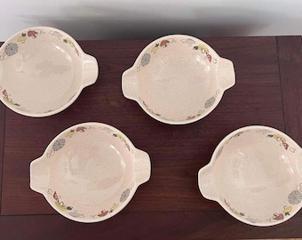 Franciscan Wood Lore Pattern 1950s Dishes 4 Place Settings Dinner ...