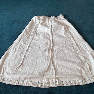 1700s Long Panel Skirt Colonial Costume Bicentennial 18th Century Style ...