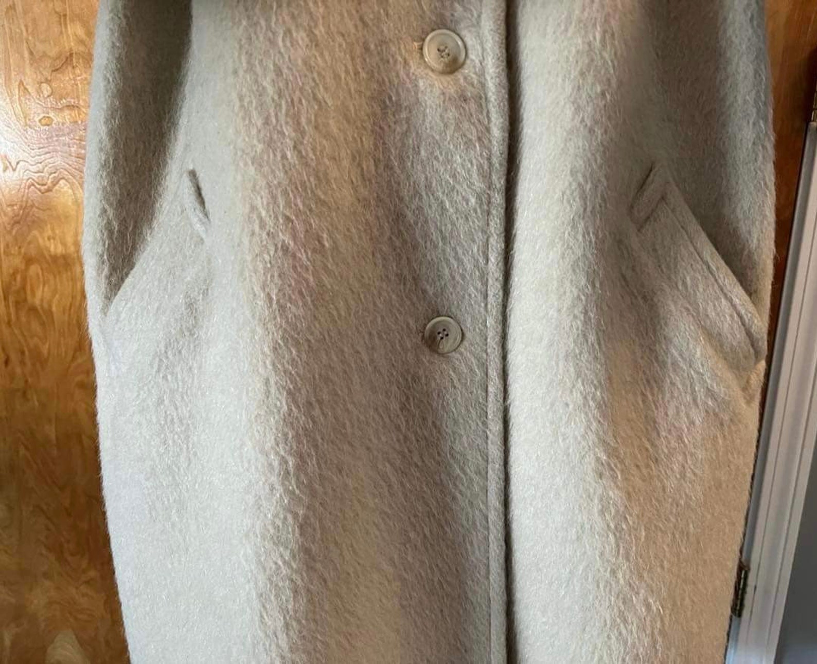Vintage Lama Coat Womans Made in England 100% Lama Trench - Etsy