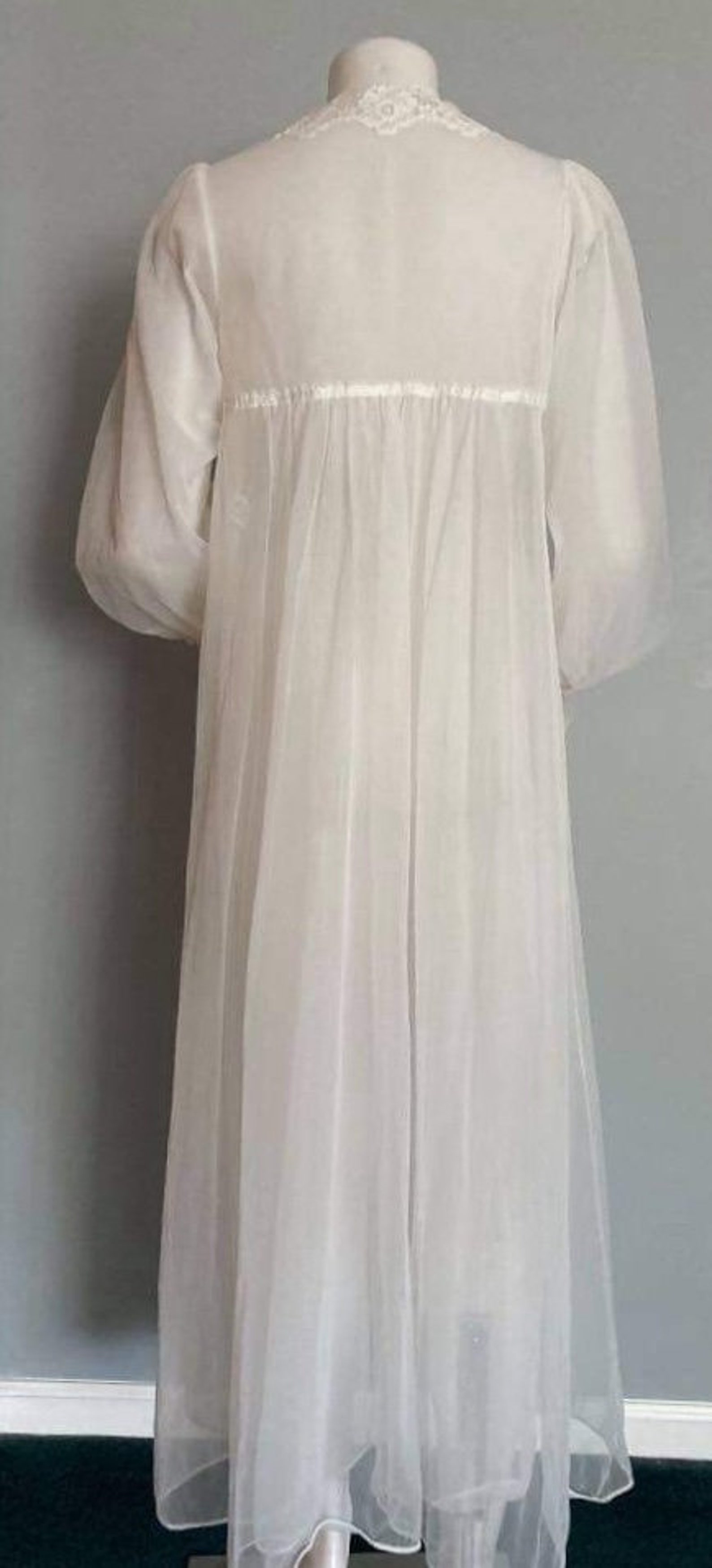 Vintage Gossamer Artemis Peignoir Set 1960s Lingerie Robe and - Etsy