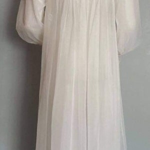 Vintage Gossamer Artemis Peignoir Set 1960s Lingerie Robe and Nightgown ...
