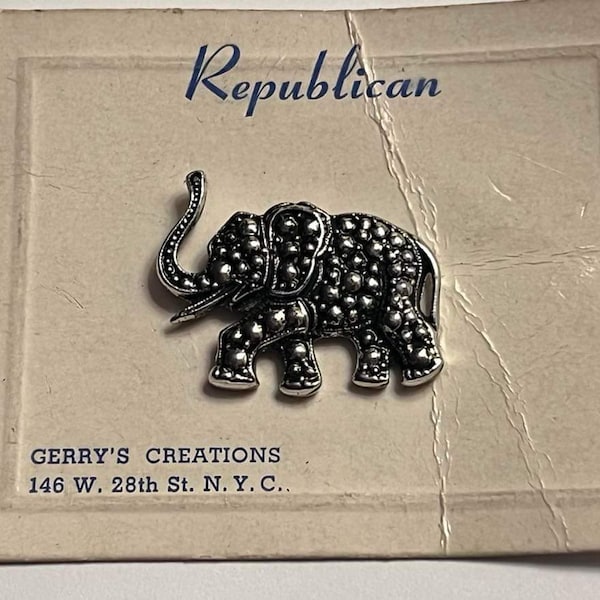 Elephant Lapel Pin - Etsy