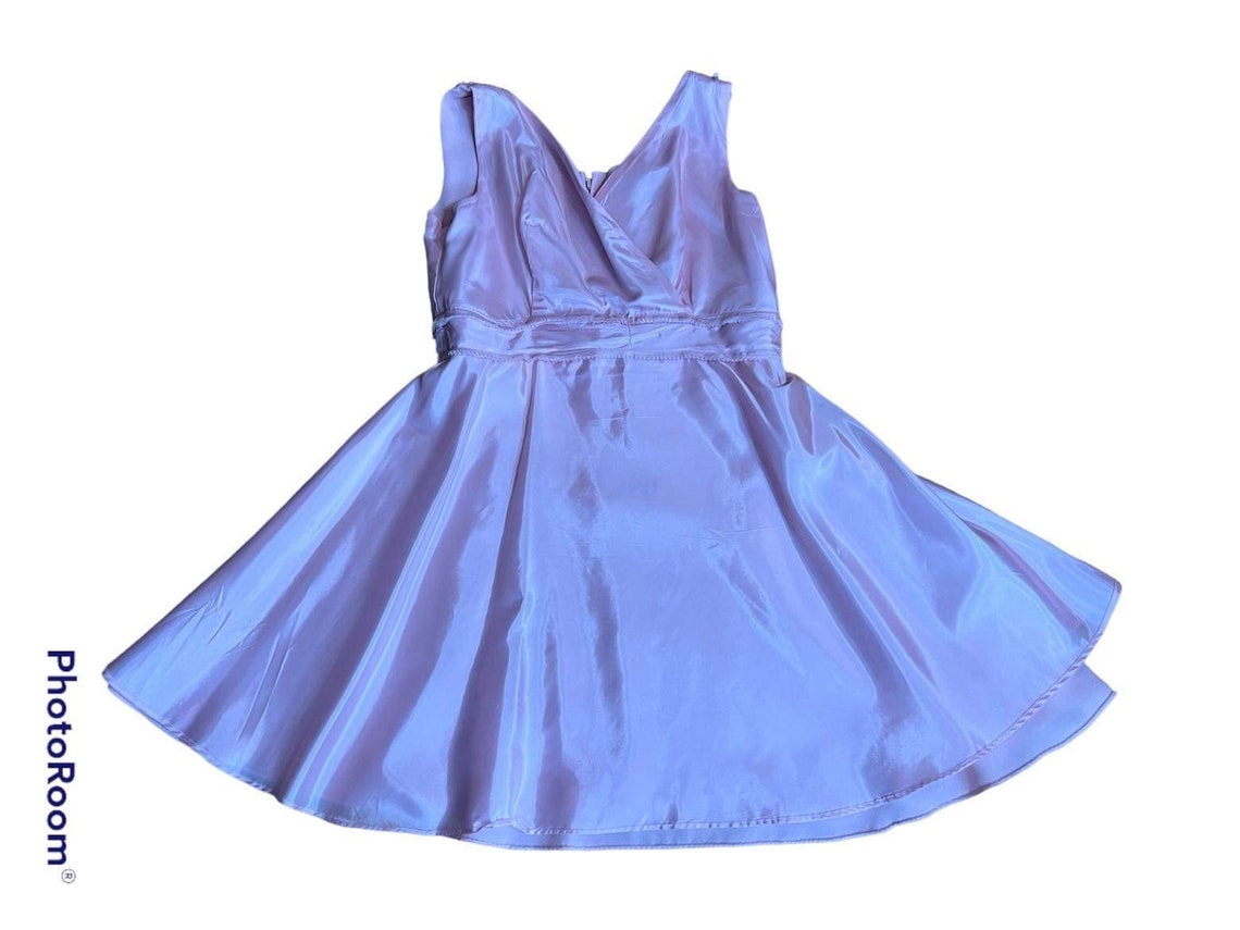 Vintage 1960s Dress Pink Dress VOLUP Sleeveless Party Dress Criss Cross ...