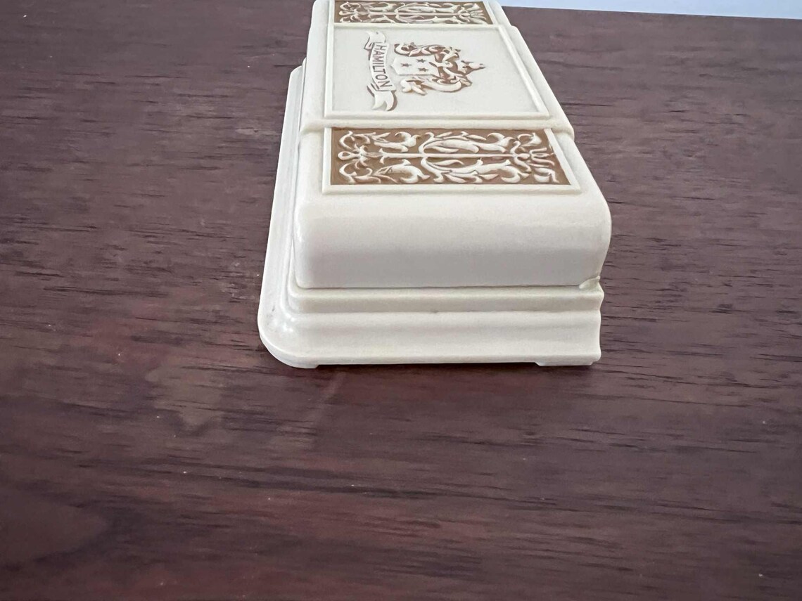 1930s HAMILTON Watch Display Box Celluloid With Blue Velvet Interior ...
