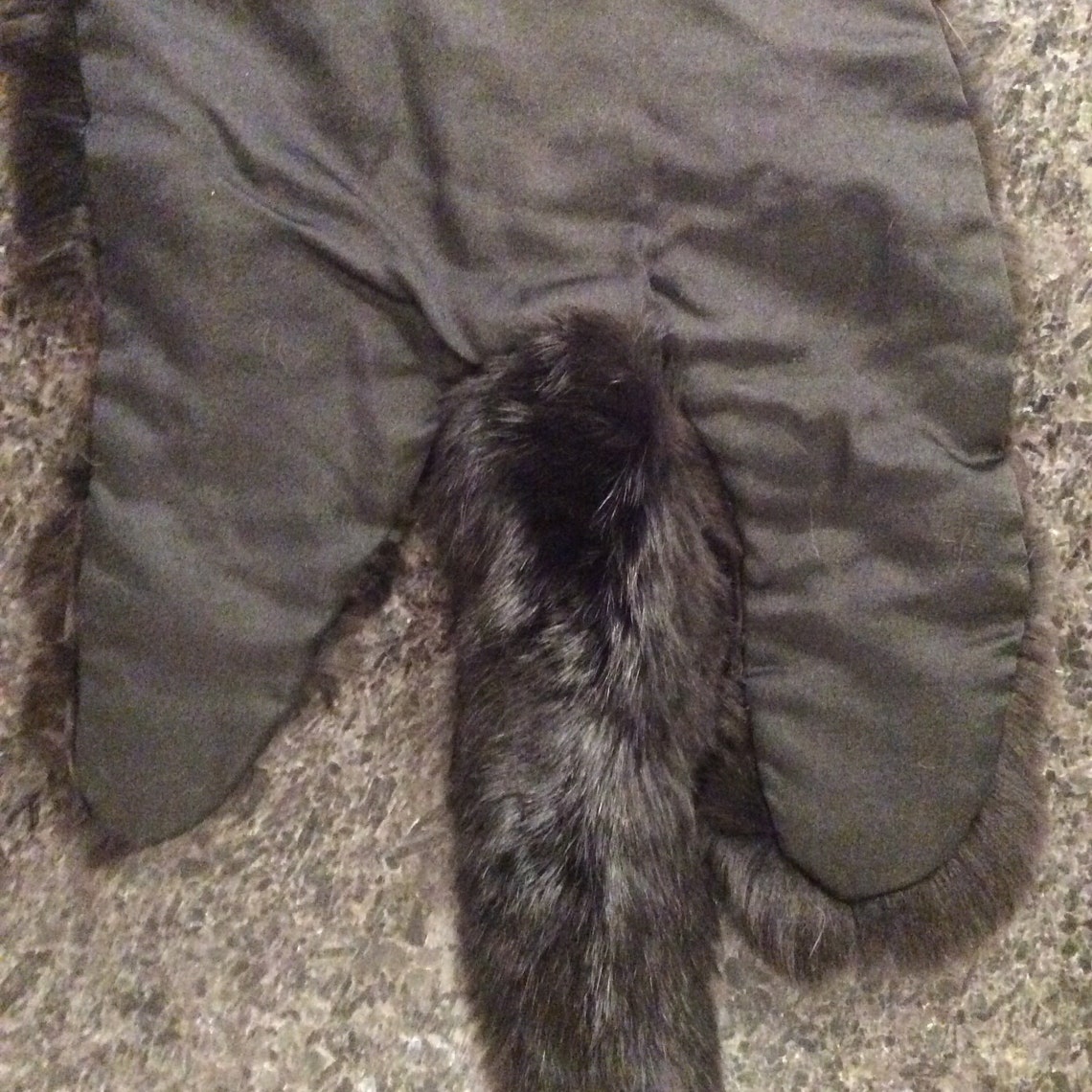 Victorian Fur Piece Vintage Black Fox Scarf 1900’s Fur Piece With Head ...