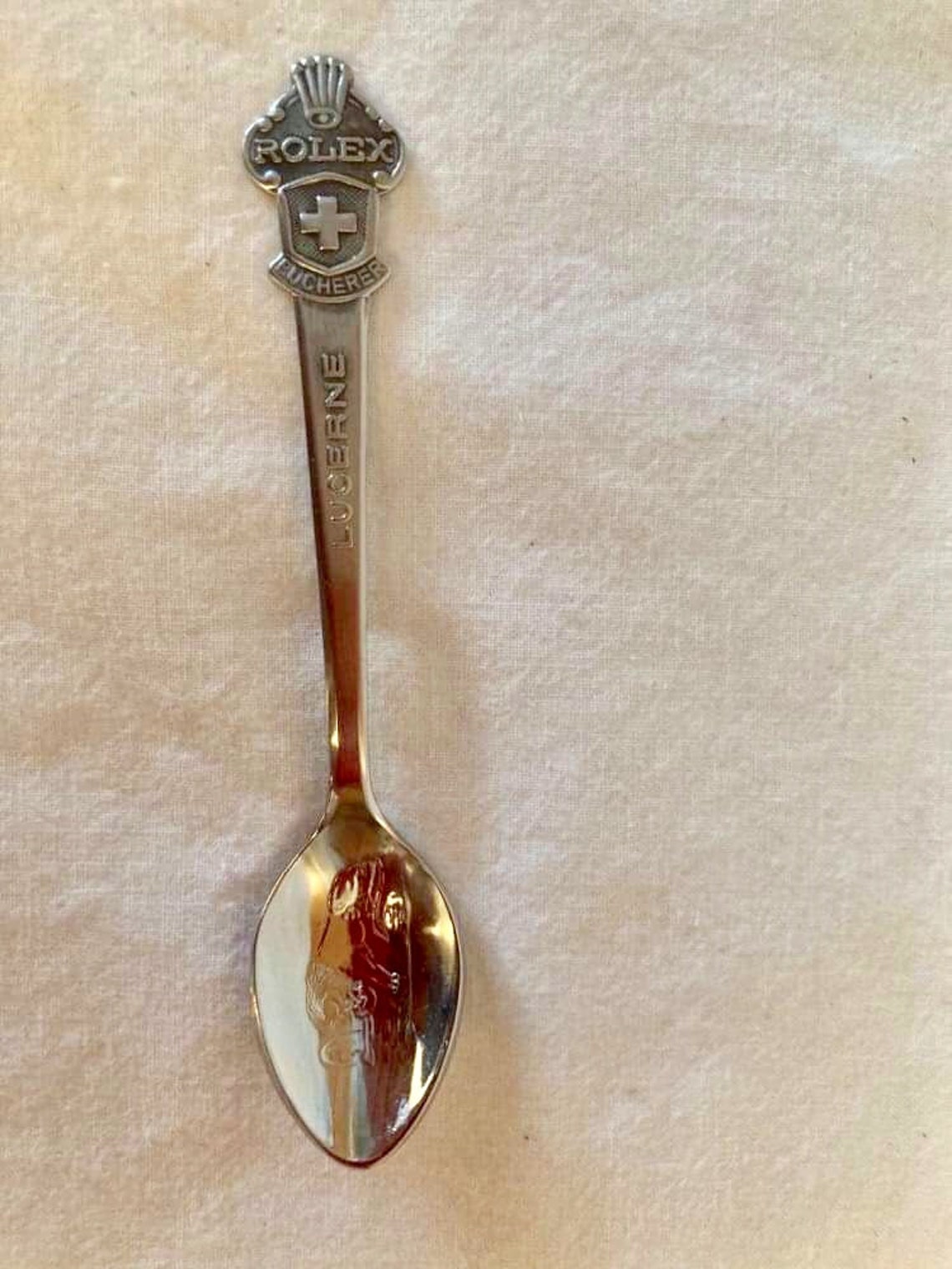 Vintage Rolex Spoon Bucherer Lucerne Silver Plate Demitasse - Etsy