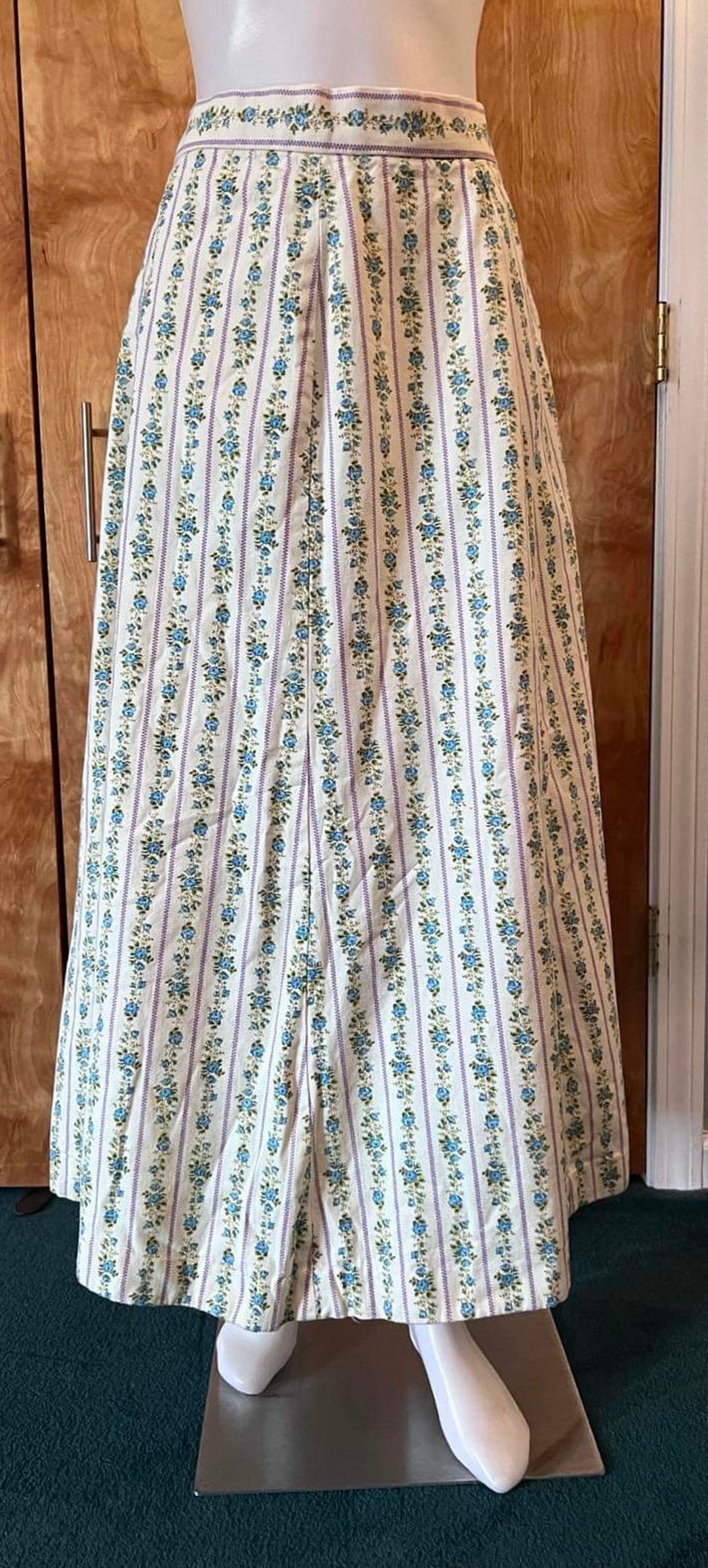 1700s Long Panel Skirt Colonial Costume Bicentennial 18th Century Style ...